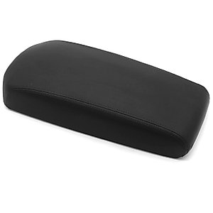 Ezzy Auto Black Leather Center Console Armrest Lid Cover Box fit for 2013-2018 Altima Black Leather
