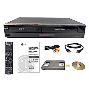 LG Multi-Format DVD Recorder and VCR Combo with Digital Tuner (Renewed)