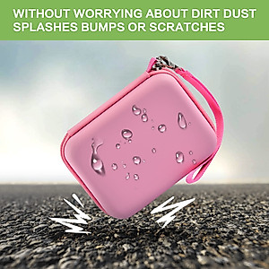 ALKOO Case Compatible with NIIMBOT D11 Label Maker Printer, Storage Bag for Phomemo D30 for Canon for Ivy 1/2 for HP Sprocket Mini Photo Printer & Label Paper Accessories- Holder Box Only