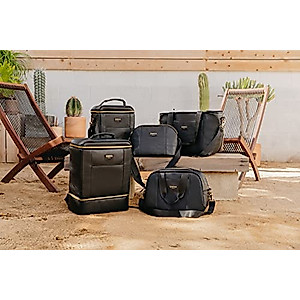 Igloo Black Premium Luxe Crossbody Softsided Bag