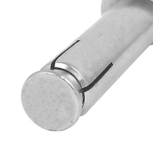 uxcell M10 x 80mm 304 Stainless Steel Ring Lifting Anchor Expansion Hook Eye Bolt