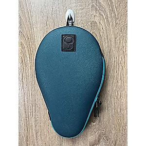 OneJoy Table Tennis Racket Bag, Ping Pong Bat Bag, Table Tennis Paddle Bag, Single Racket Bag with Zipper AJ61-383, 28cm x 17cm