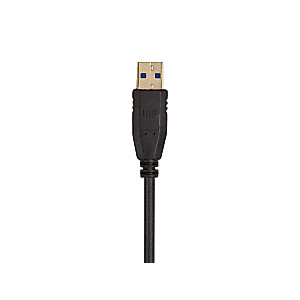 Monoprice - 138610 USB 3.0 Type-C to Type-A Cable - 6 Feet - Black, for Nintendo Switch, Samsung Galaxy S10 S9 S8 Note, Android Google Pixel - Select Series