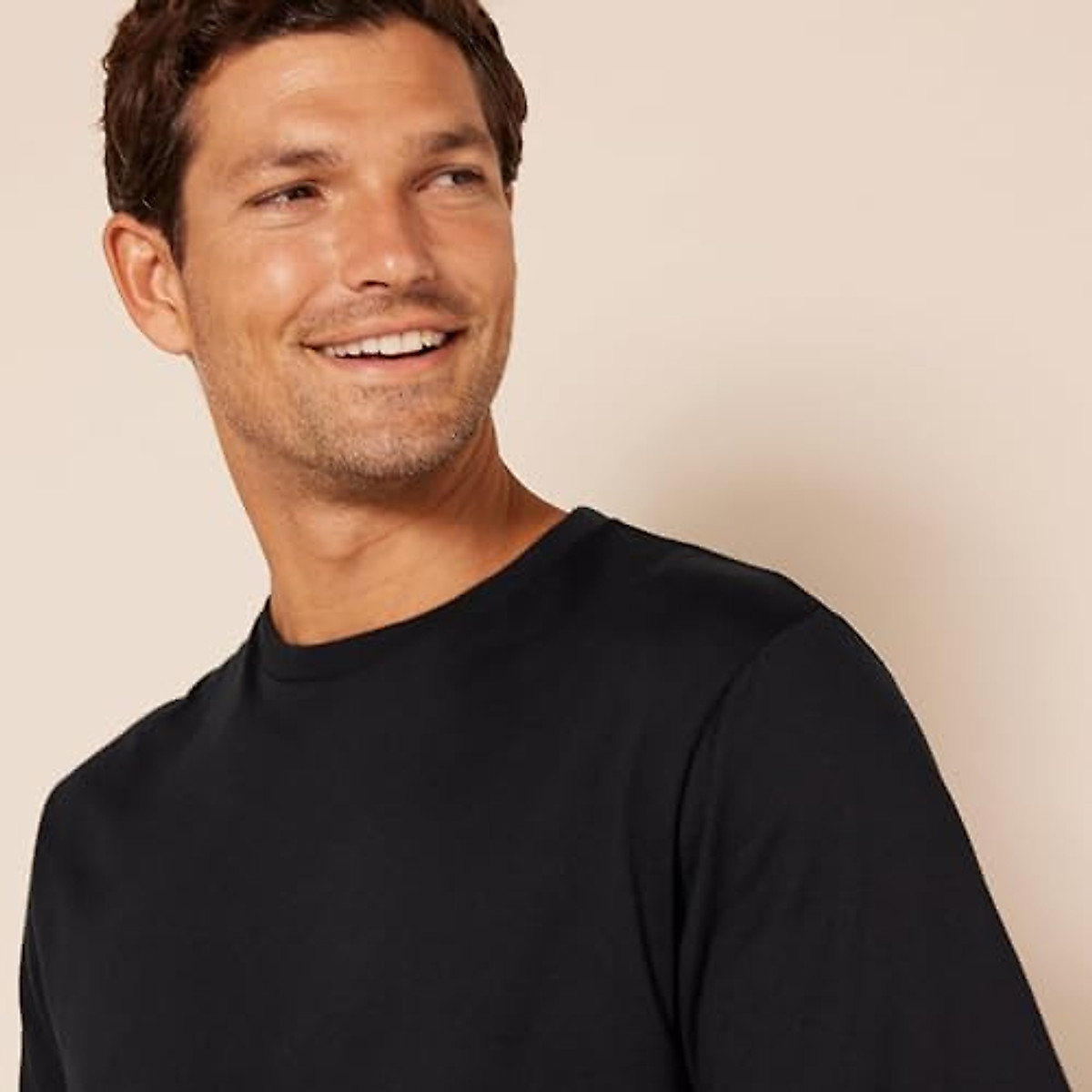 Amazon Essentials Men's Regular-Fit Short-Sleeve Crewneck T-Shirt, Pack of 2, Black, X-Large