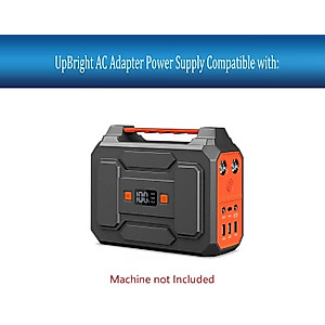 UpBright 15V AC/DC Adapter Compatible with PryMAX R100 Portable Power Bank Station 167Wh Rechargeable Li-ion Battery DC15V 2A 15VDC 2000mA 15.0V 2.0A Power Supply Cord Cable PS Wall Home Charger PSU