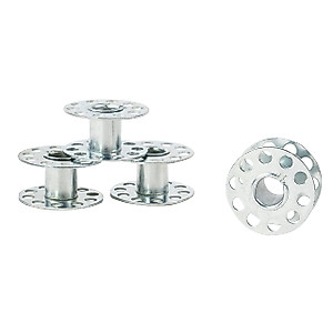 SINGER 2136 Class 15 Metal Bobbins, 4-Count, 1-pack
