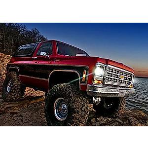 Traxxas 8038 Radio Control TRX-4 Chevrolet K5 Blaser Realistic Waterproof Bright LED Full Light Kit with High and Low Headlight Function