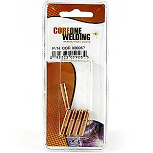 Contact Tips .030 Miller #000067 style. 5 Pack
