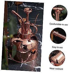 HANABASS 1PC Stainless Steel Sprinkling Can small plant watering cans for pump spray bottle spray bottles for plants Gardening Watering Pot rose gold 304 stainless steel hand pressure