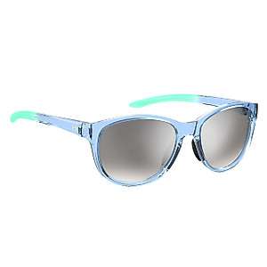 Under Armour Women's UA Breathe Oval Sunglasses, Blue/Milky Green, 57mm, 17mm