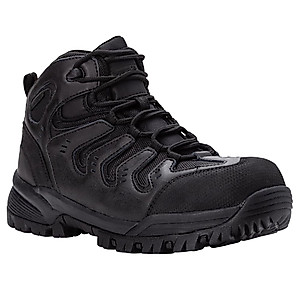 Propét Men's Sentry Construction Boot, Black, 13 X-Wide