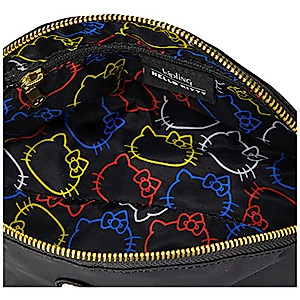 Kipling KI78217KB Official Kipling X Hello Kitty ZADOK Rabbit, Black