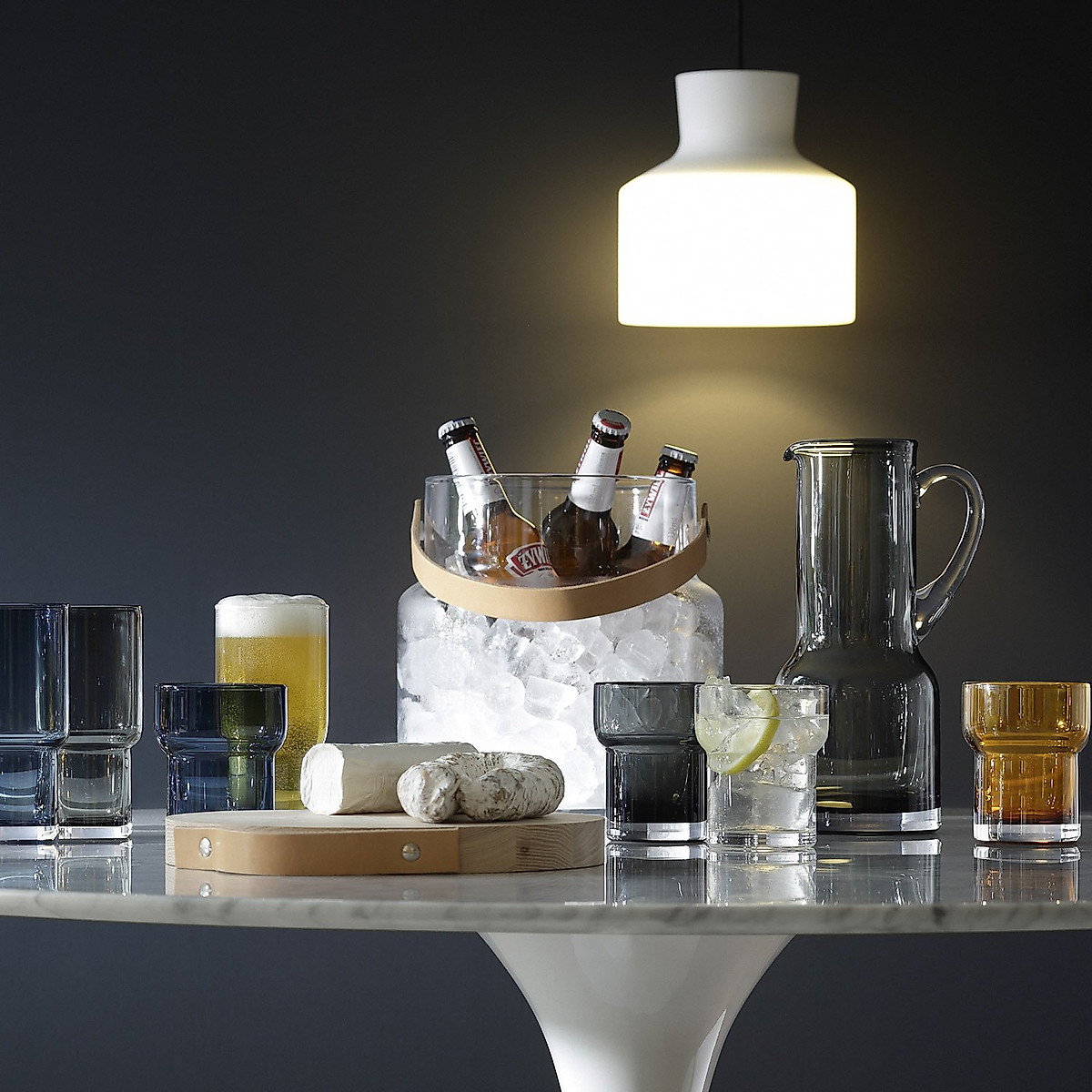 LSA International Utility Highball, 13.2 fl. oz, Amber