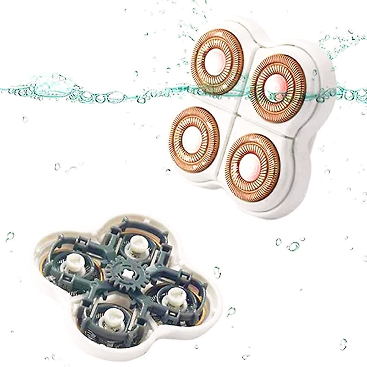 For Flawless Legs Finishing Touch Women's Hair Remover Replacement Head,Perfect Touch and Smooth (Pattern)