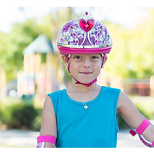 Disney Princess 3D Tiara Child Bike Helmet, Pink by Bell