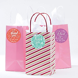 500PCS Thank You for Your Order Stickers Labels for Handmade Shopping Small Shop Business Stickers 2 Inch 7 Designs