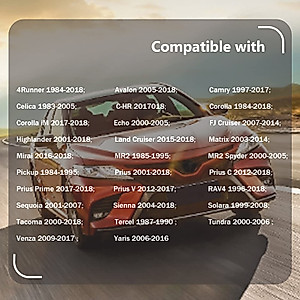 20PCS Tailgate Handle Door Lock Rod Clips Tailgate Handle Rod Clip Replacement for Toyota Tundra Camry Corolla Echo Highlander 69293-12030 69293-12040