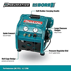Makita MAC2400 2.5 HP* Big Bore™ Air Compressor