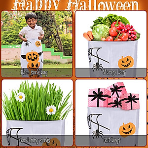 12 Pack Halloween Potato Sack Race Bags Kids Halloween Outdoor Games for Adults and Family 40 x 20 Inches Relay Race Games Party Favor Birthday Carnival Backyard Lawn Yard Activities(Classic Style)