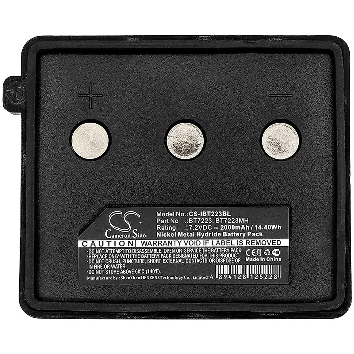 VI VINTRONS Battery Replacement Compatible for ITOWA Beton, Combi, Compact, Setval,