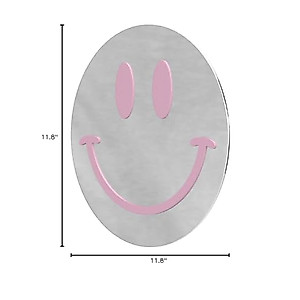 BQRIS Unbreakable Full Length Wall Mirror,The Door Mirror,2Pack 9.84''x9.84'',Acrylic Mirror Kids,Shatterproof Plexiglass Long Mirrors for Bedroom Closet,Children Non Glass Stick on Mirror