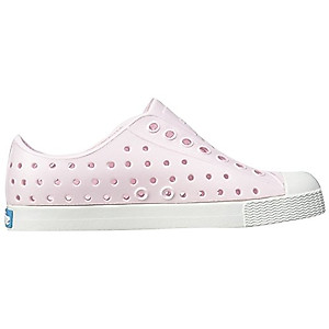 Native Shoes, Jefferson Child, Kids Lightweight Sneaker, Milk Pink/Shell White, 9 M US Toddler
