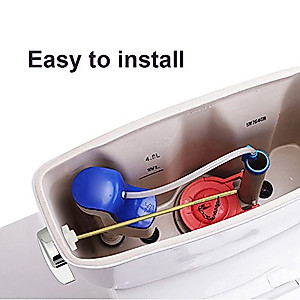 Owfeel Toilet Handle Replacement Universal Toilet Tank Flush Lever Deluxe Side Mount Brass Toilet Handle Fit Most Toilets