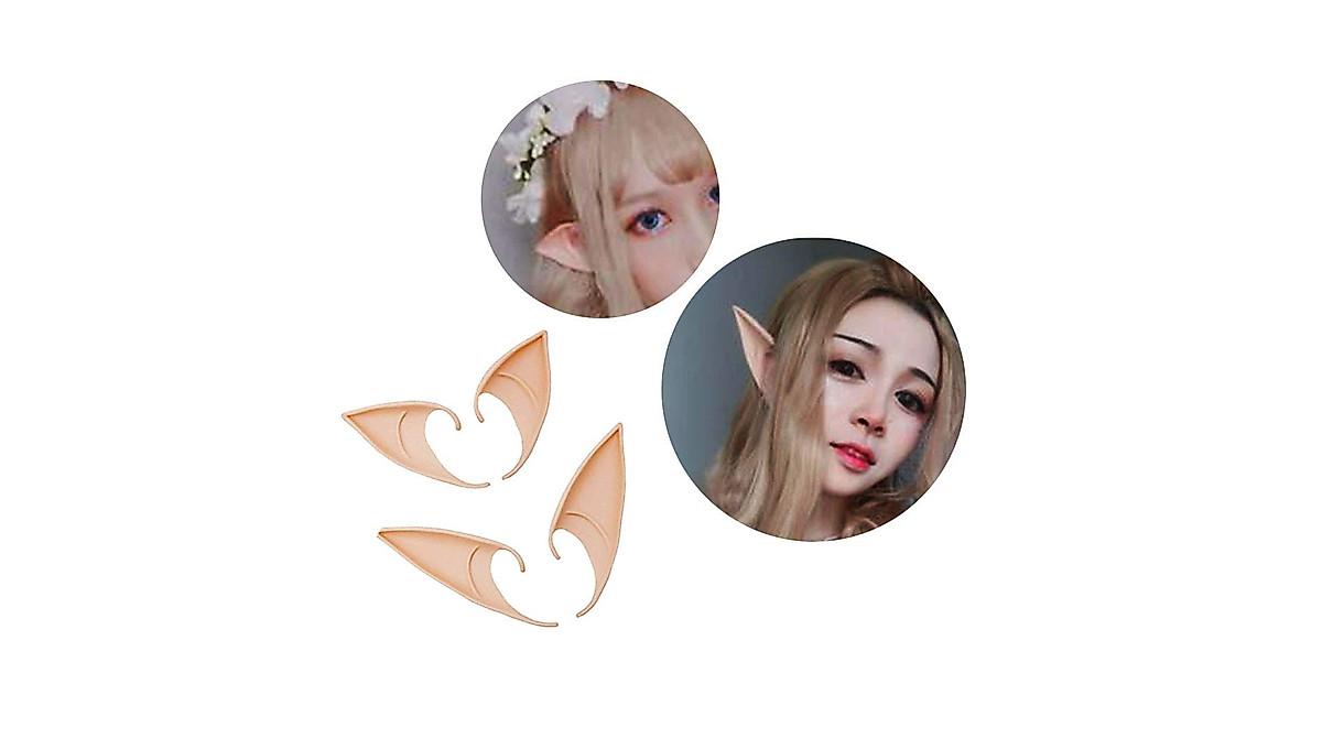 Kbraveo Fairy Pixie Elf Ears - Perfect for Cosplay