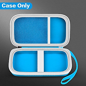 Case Compatible with Texas Instruments TI-30XIIS Scientific Calculator, Travel Office Calculators Storage Holder Bag with Extra Mesh Pocket for Pens, USB Cables and Accessories (Bag Only) - Black