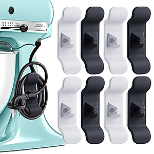 16 PCS Cord Organizer for Kitchen Appliances, Cord Holder, Cord Hider for Storage Small Home Appliances for Mixer, Blender, Coffee Maker, Pressure Cooker and Air Fryer (16)