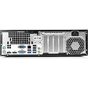 HP EliteDesk 705 G3-SFF, AMD A10-7800 3.0GHz, 8GB RAM, 256GB Solid State Drive, DVD, Win10P64, (Renewed)