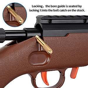 Raiseek Bore Guides Kit with 3 Muzzle Guides for Firearm Cleaning, Universal Bore Guides Rifle Cleaning