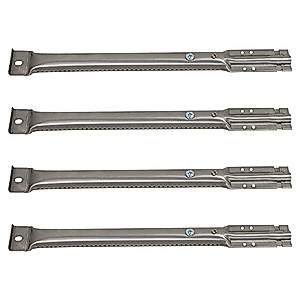 UpStart Components 4-Pack BBQ Gas Grill Tube Burner Replacement Parts for Nex 720-0670A - Compatible Barbeque Stainless Steel Pipe Burners