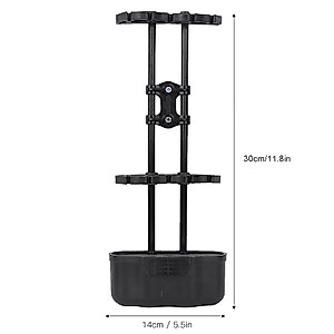 Longzhuo Crossbow Quiver, 5 Arrow Bow Quiver, Quiver for Compound Bow, Compound Bow Broadheads for Archery Arrow Holder Hunting