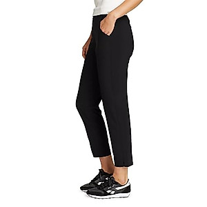 Eddie Bauer Women's Departure Ankle Pants, Black, X-Small