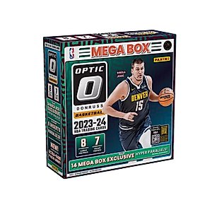 2023-24 Panini Donruss Optic Basketball Mega Box (56 Cards/Box) Hyper Parallels Sealed
