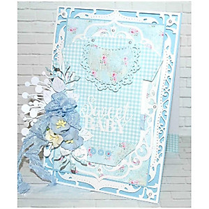 Baby Clothes Metal Die Cuts,Cutting Dies for Card Making Clearance,Embossing Dies for Scrapbooking, DIY Album Paper Cards Art Craft Decoration