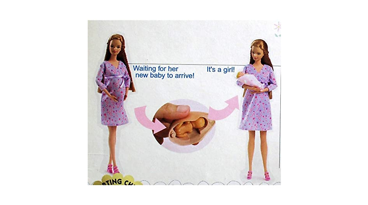 Barbie Happy Family Pregnant Midge & Baby Doll Set | Collectible Toy
