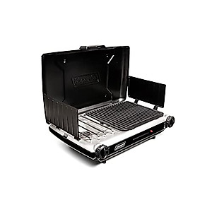 Coleman Camping Stove—Classic 2 in 1 Camping Grill/Stove
