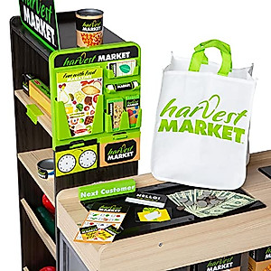 Melissa & Doug Harvest Market Grocery Store and Companion Collection Accessories