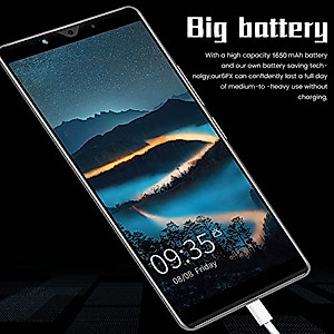 Unlocked Cellphone, Android 8.1 Unlocked Smartphone 1+8G ROM Mobile Cell Phone 6.52 Inch HD Touch Screen Dual SIM Cellphone Unlocked Smart Phone for Father Childrens Gift