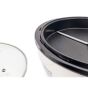 GIVEROO Household Coffee Roasters Machine with Timer 1.1lb Electric Coffee Beans Roaster 0-240℃ Non-Stick for Cafe Shop Home Use. 110V