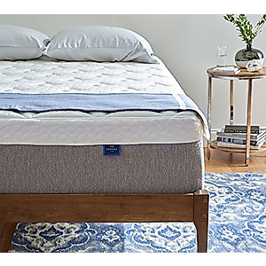 Serenia Sleep 14 Inch Quilted Sculpted Plush Gel Memory Foam Mattress -Queen