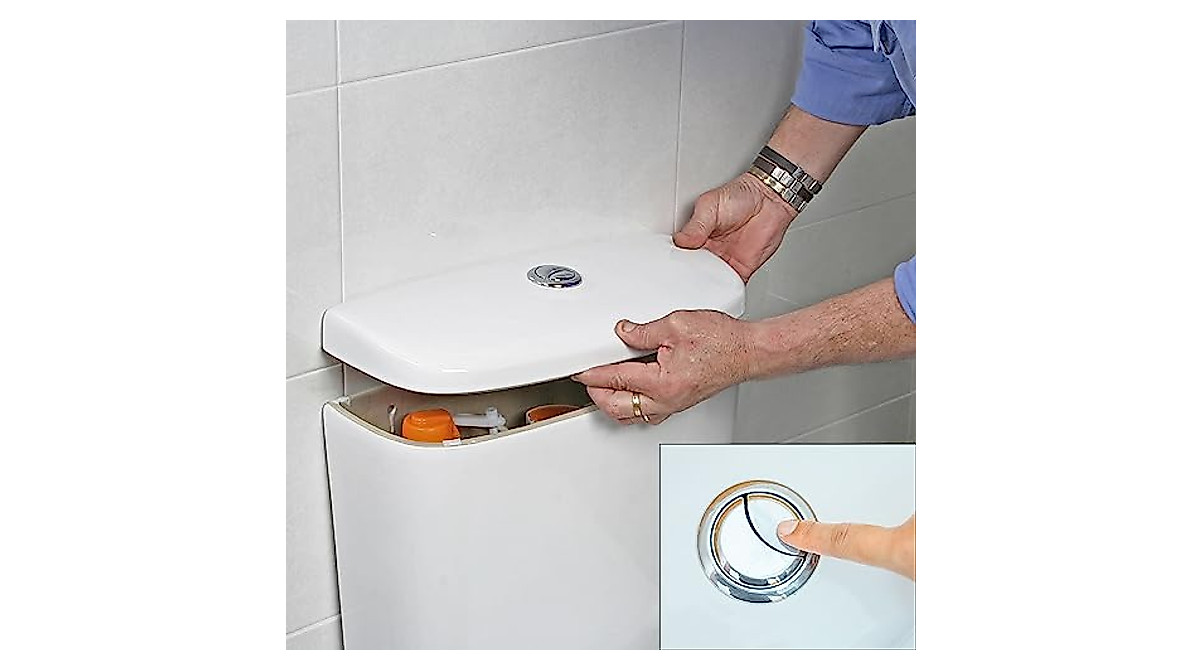 Adjustable Dual Push Toilet Tank Button Replacement