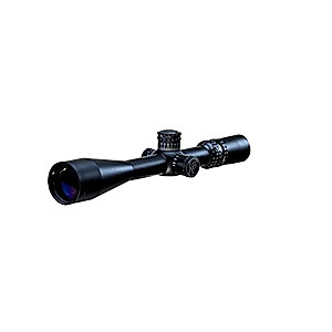 NIGHTFORCE NXS 5.5-22x56mm F2 30mm Tube Precise Black Hunting Gun Scope - ZeroStop Second Focal Plane Long-Range Shooting Scope, Moar-T Reticle (C507)