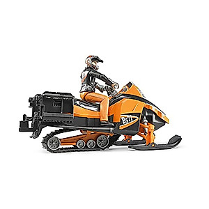 Bruder Snowmobile with Driver & Accessories