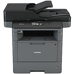 Brother Monochrome Laser Printer, Multifunction Printer, All-in-One Printer, MFC-L5800DW, Wireless Networking, Mobile Printing & Scanning, Duplex Printing, Amazon Dash Replenishment Enabled (Renewed)
