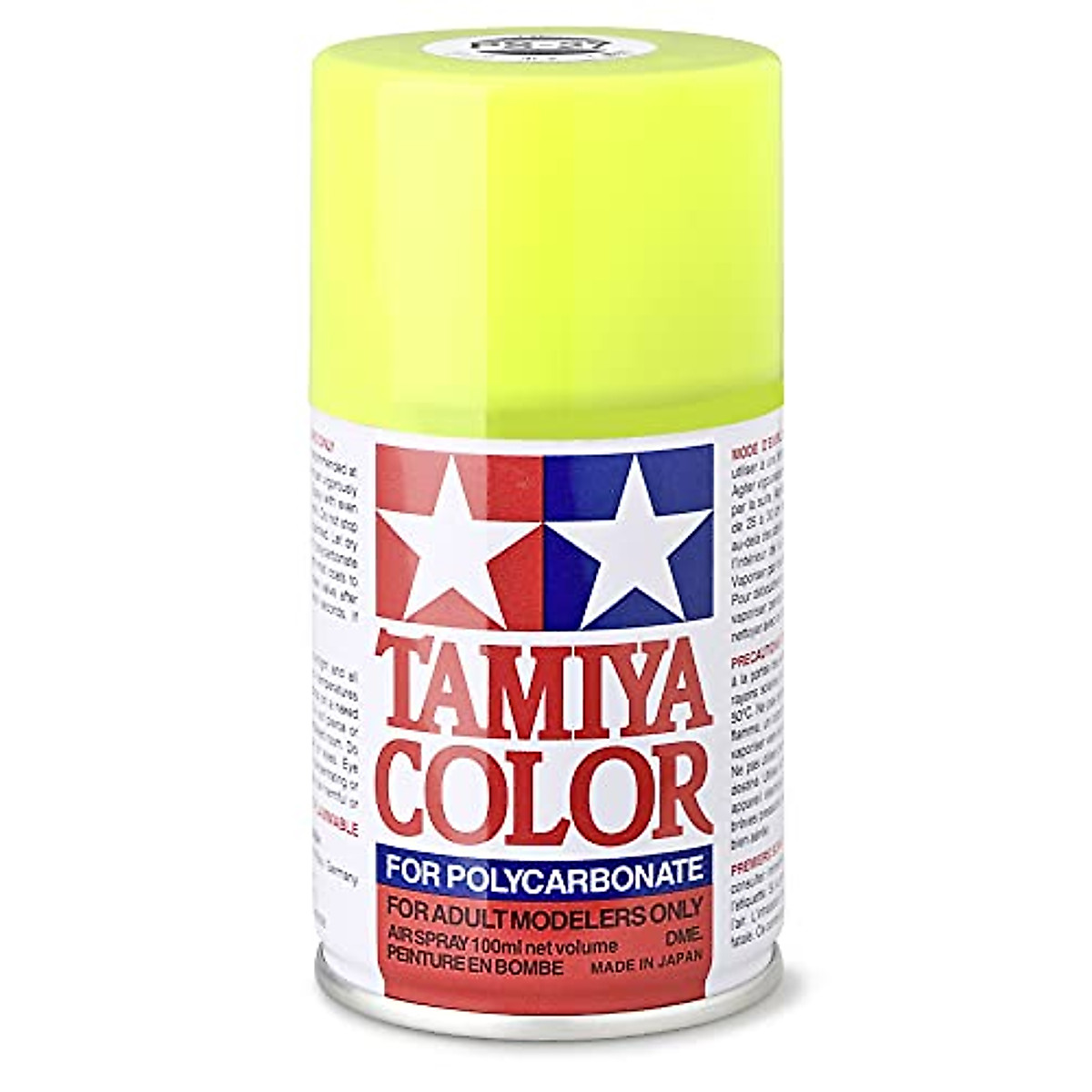 Tamiya 86027 Paint Spray, Fluorescent Yellow
