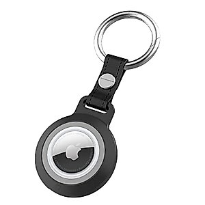 4 Pack Waterproof Airtag Case, with Leater Key Ring Compatible for Apple Airtags,Waterproof, Dust, Fall and Scratch，Full Protective Cover Air Tags Tracker for Luggage,Cat,Dog,Pets(Multi-Color)