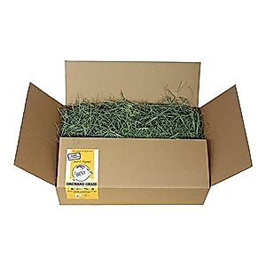 Grandpa's Best Orchard Grass Hay for Rabbits, Guinea Pigs, Chinchillas, Hamsters & Gerbils, 5lb Loose Boxed, Brown